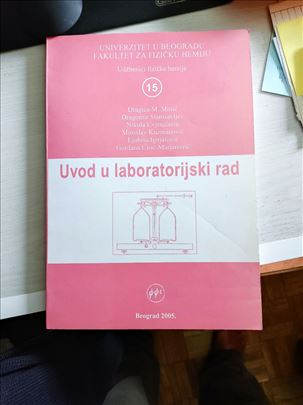 Dragica Minić, Uvod u laboratorijski rad