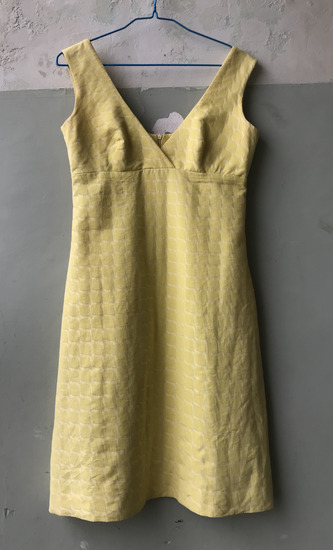 Italijanska puding žuta haljina