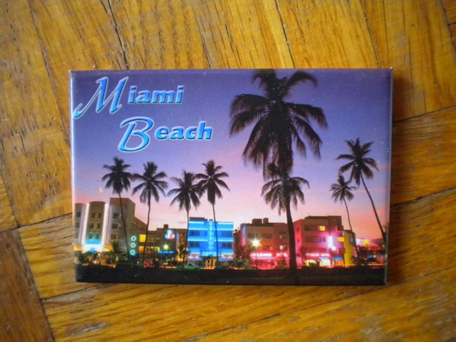 Majami, MIAMI BEACH, magnet za frizider