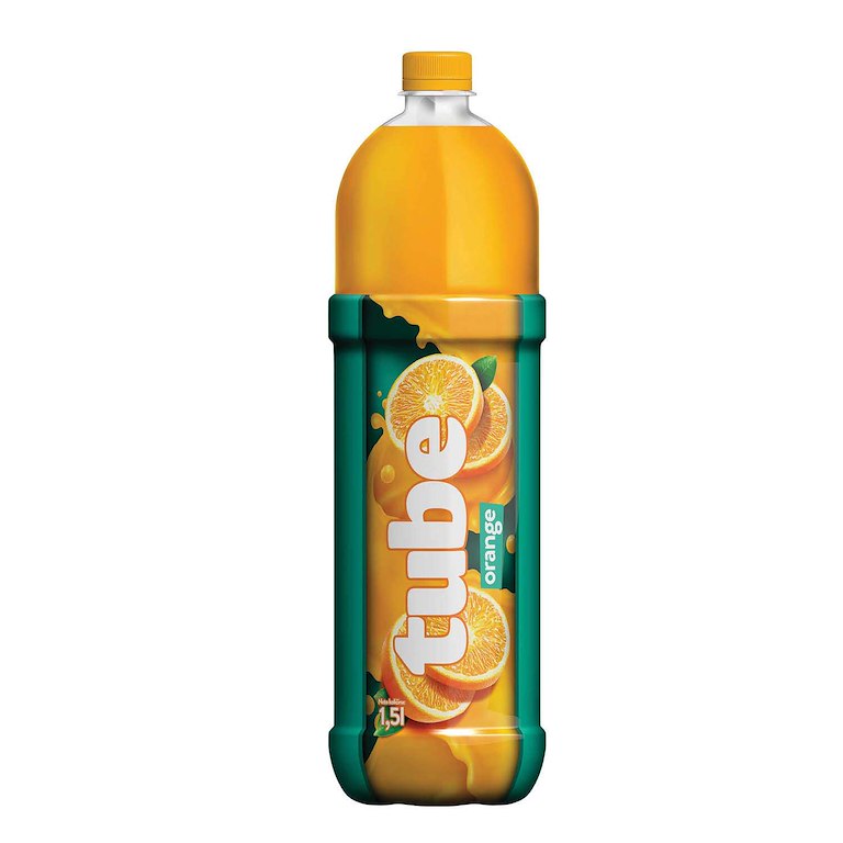 Tube sok orange 1.5l pet tube