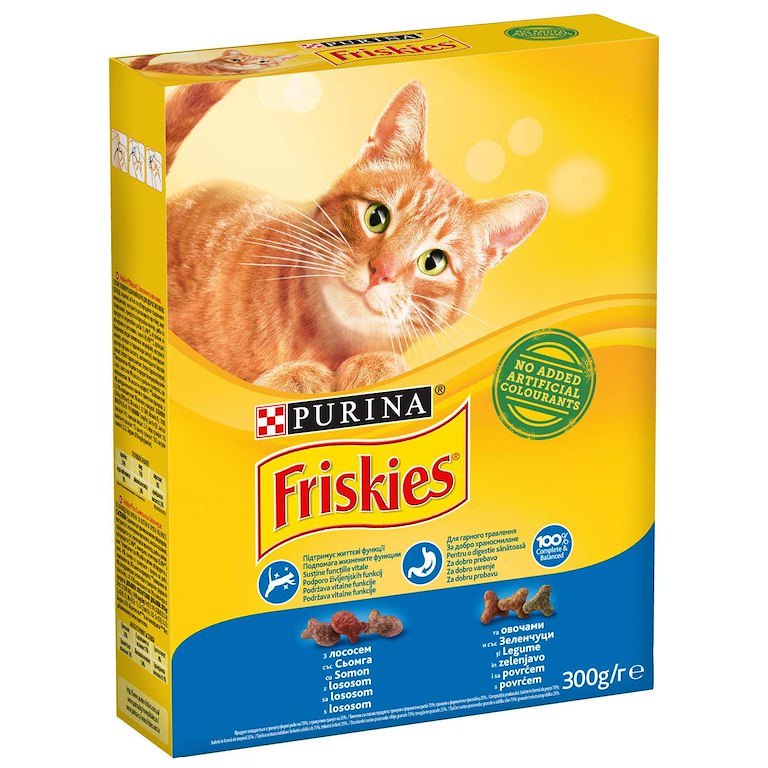 Friskies hrana za mačke briketi losos 300g