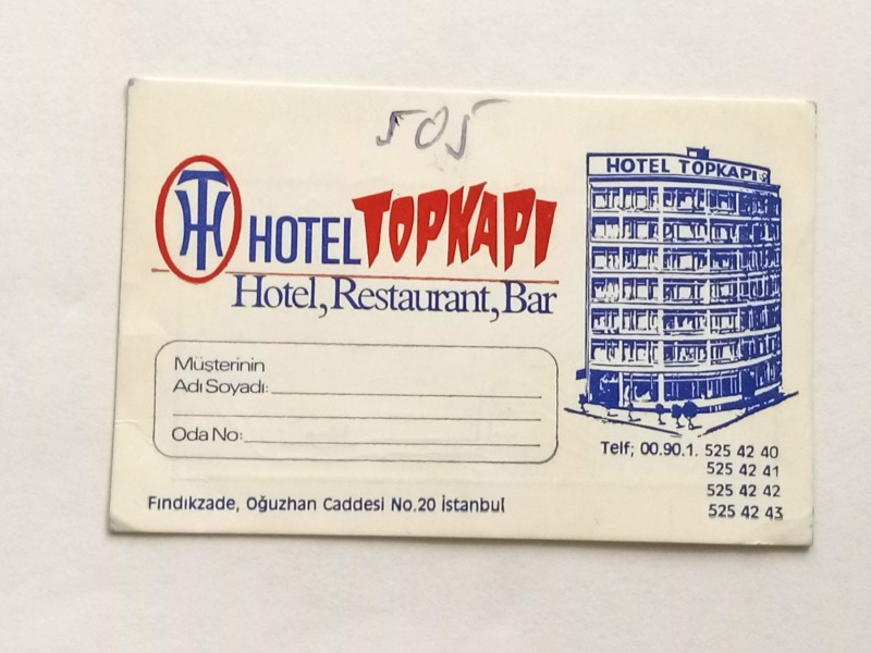 Hotel Torkapi - Istanbul - Turska -