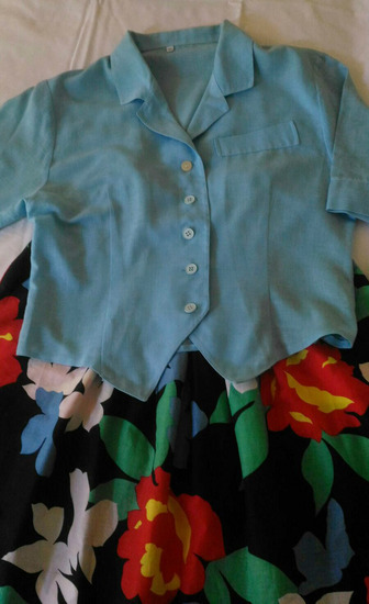 Vintage strukirani bluzon br. 40