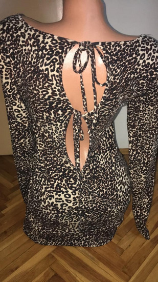 Animal print bluza