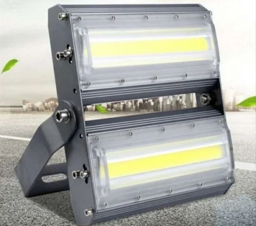 LED reflektor 100W COB sivi