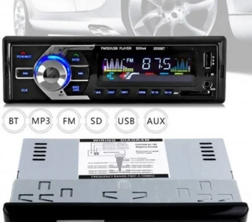 Radio Mp3 USB SD kartica Bluetooth MI-2035BT