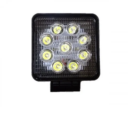 LED kockasti radni far 27W