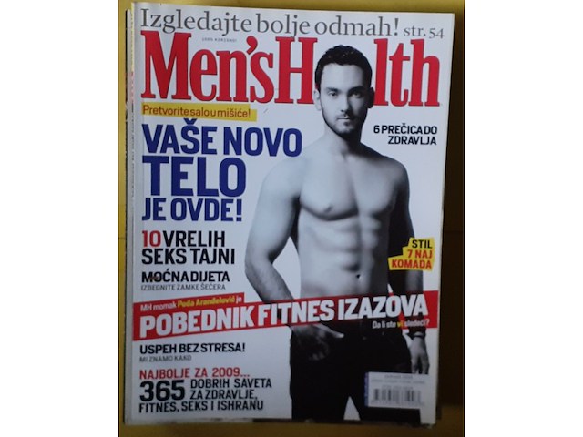 Mens Health  Januar 2009