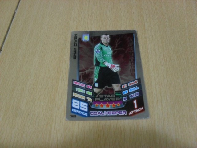 TOPPS MATCH ATTAX - SHAY GIVEN