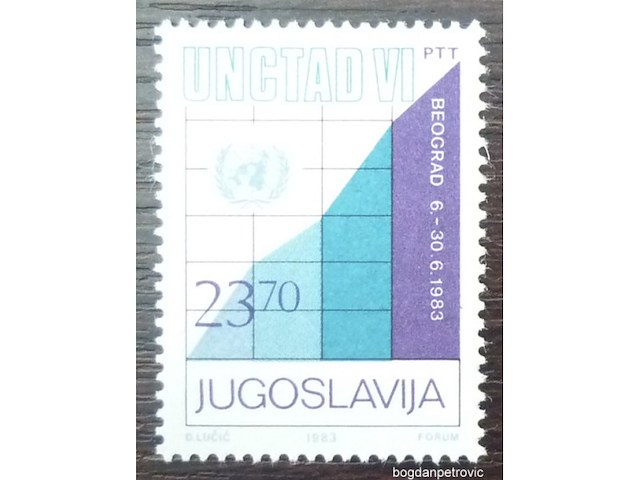 1983.Jugoslavija-UNCTAD-MNH