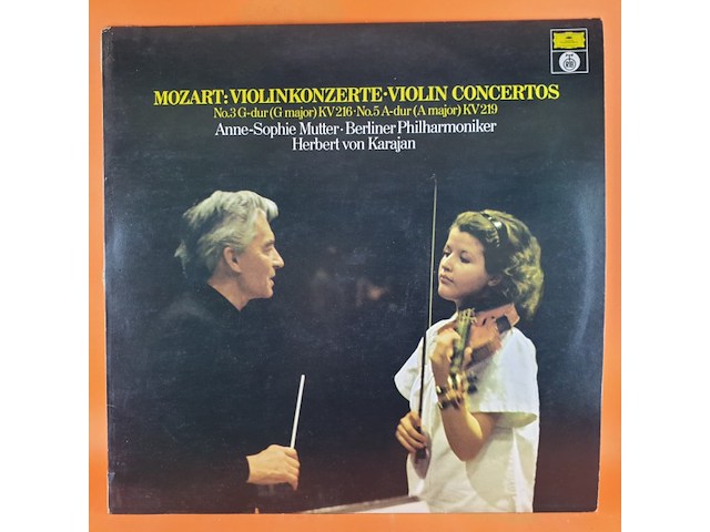 Mozart*, Anne-Sophie Mutter, Berliner Philharmoniker