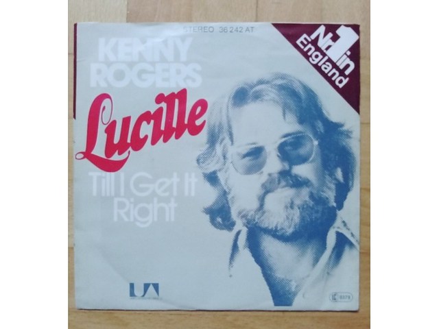 Kenny Rogers-Lucille (Single) (Germany Press)