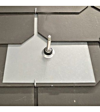 Eternit ploča zamena za crep od škriljca sa navojem
dimenzije 250x380x10mm