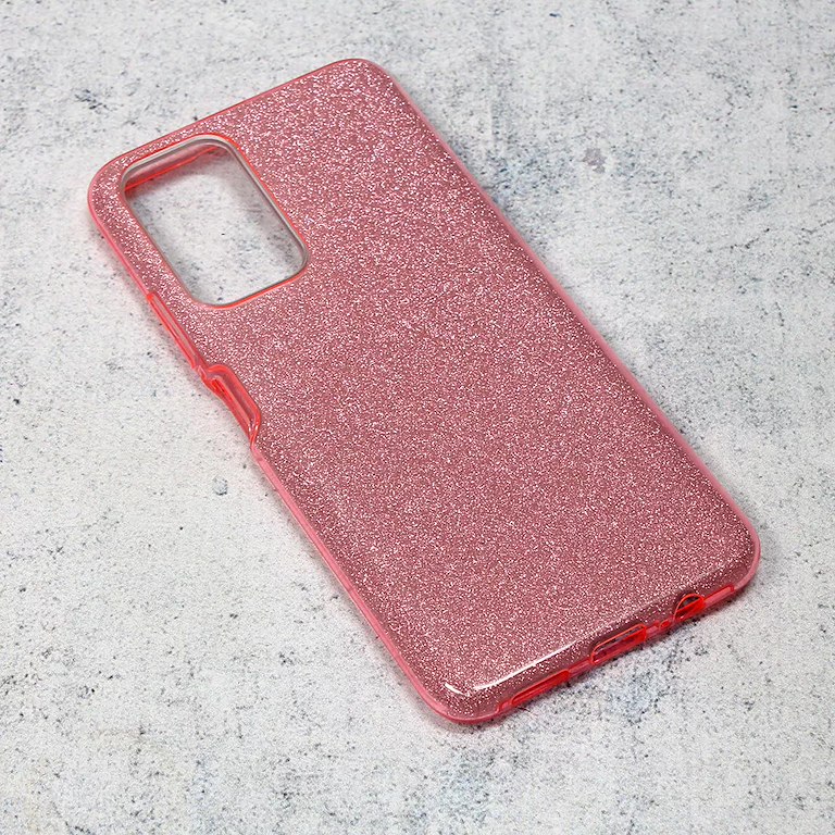 Maskica Crystal Dust za Xiaomi Poco M4 Pro 4G roze