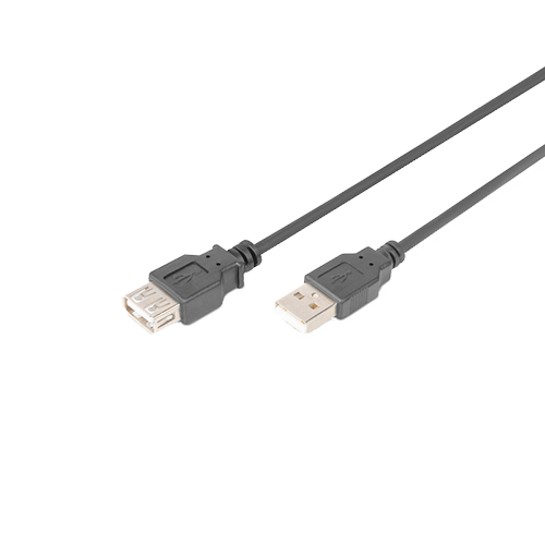 DIGITUS Produžni USB kabl 3m (Crna) AK-300202-030-S