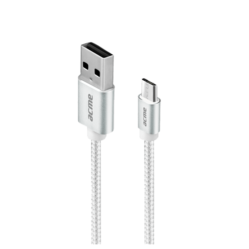 ACME Micro USB kabl, CB2011S, 1m (Srebrni) - A210455