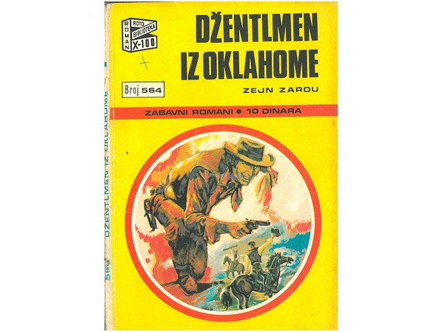 ROMAN X-100 BROJ 564, DZENTLMEN IZ OKLAHOME