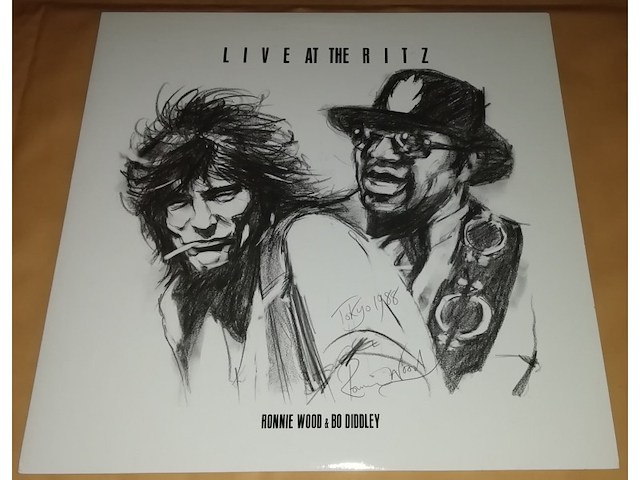 Ronnie Wood &; Bo Diddley – Live At The Ritz (LP), JAPAN