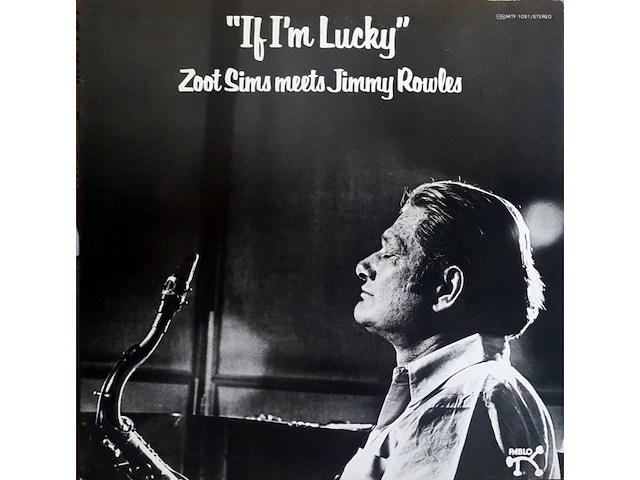 LP: ZOOT SIMS - IF I`M LUCKY (JAPAN PRESS)
