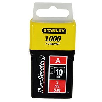 Stanley klemerice tip "A" (53) / 1000kom - 10 mm 1-TRA206T