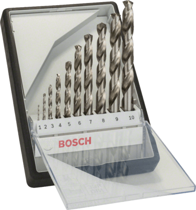 Bosch 10-delni Robust Line set burgija za metal HSS-G, DIN 338, 135°ID EK000448307