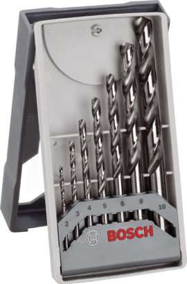 Bosch 7-delni set HSS-G burgija za metal , DIN 338, 135°ID EK000448382