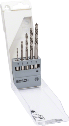 Bosch 5-delni set burgija za drvo, 1/4" šestostrani prihvatID EK000448370