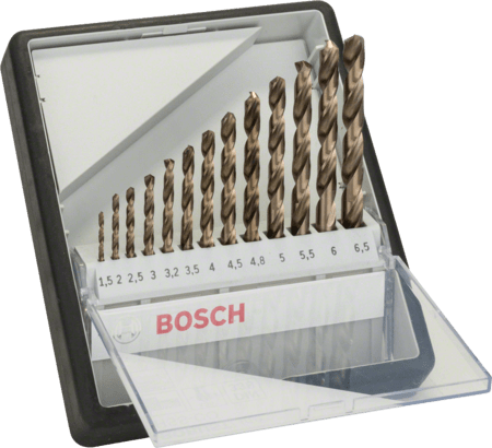 Bosch 13-delni Robust Line set burgija za metal HSS-Co, DIN 338, 135°ID EK000448361