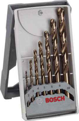 Bosch 7-delni set HSS-Co burgija za metal, DIN 338, 135°ID EK000448254