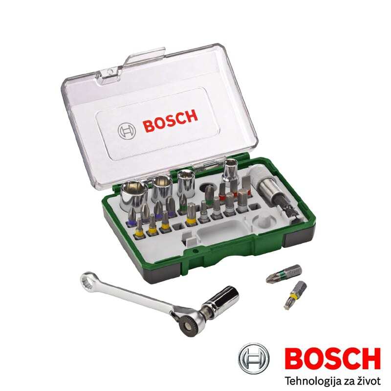 Bosch 27-delni set bitova sa rašpom sa kartonskim displejomID EK000448290