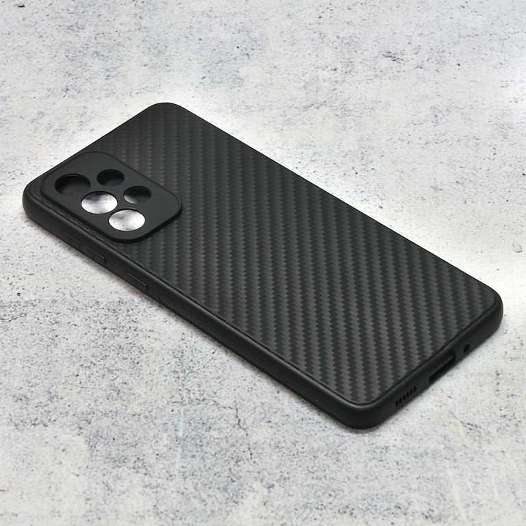 Maska(Futrola) Carbon fiber za Samsung A336B Galaxy A33 5G crna