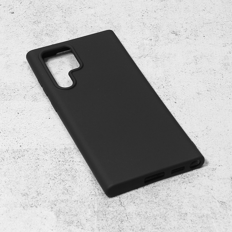Maska Teracell Giulietta za Samsung S908B Galaxy S22 Ultra 5G mat crna