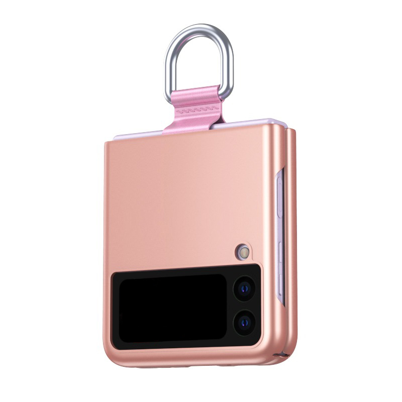 Futrola Elegant fold za Samsung F771B Galaxy Z Flip3 roze