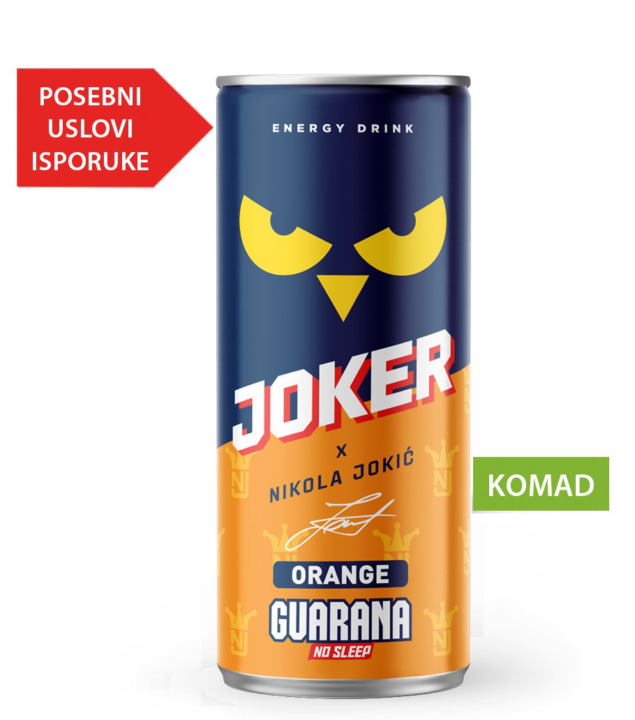 JOKER ORANGE GUARANA 0,25L