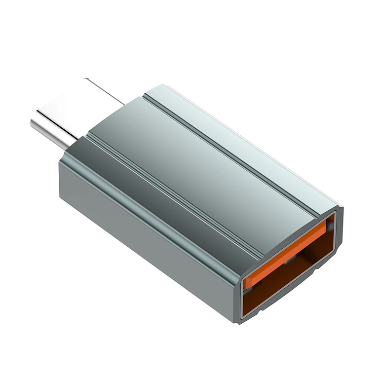 Adapter LDNIO LC140 USB na Type C sivi