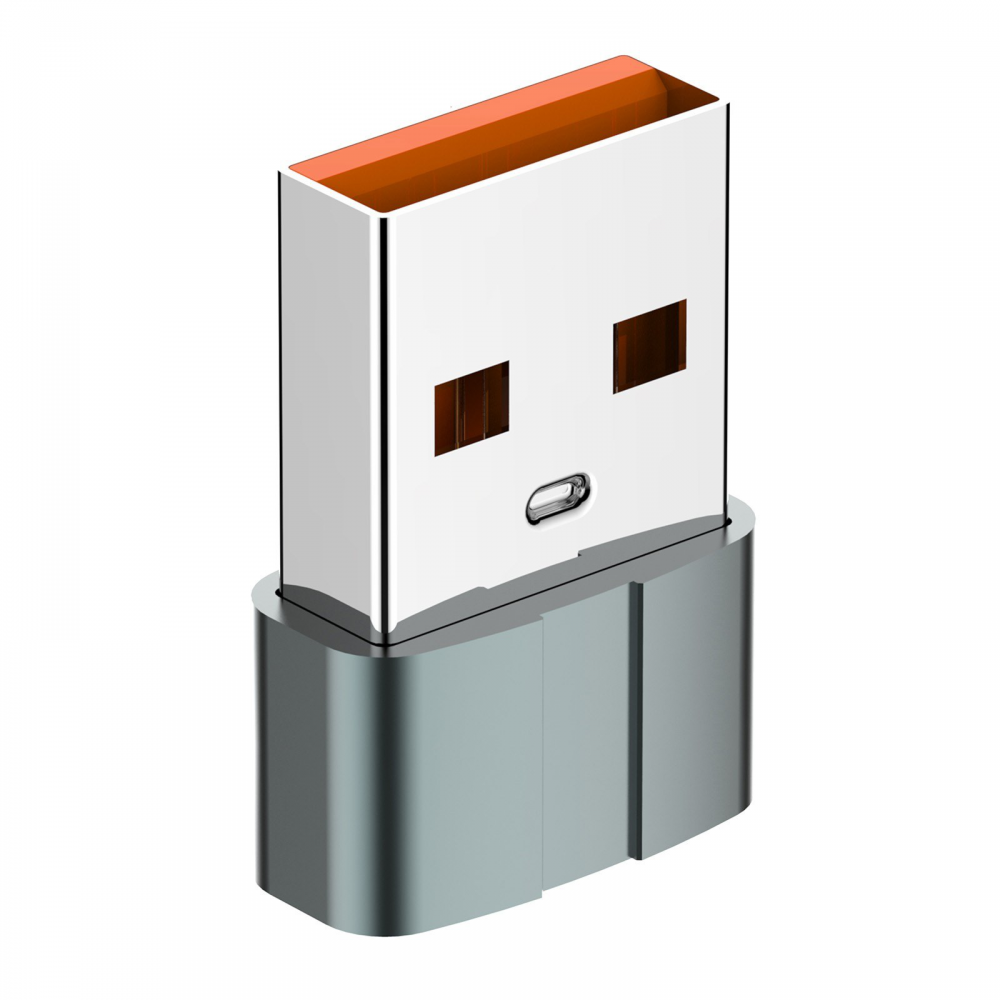 Adapter LDNIO LC150 Type C na USB sivi