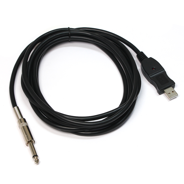 Kabl 6.35 m na USB Guitarski Audio kabl JWD-AU23 3M