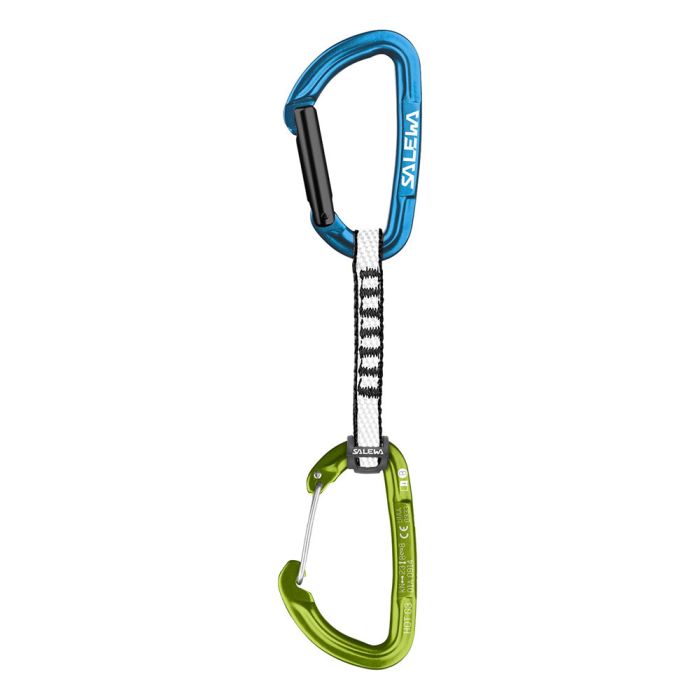 KOMPLET ZA PENJANJE SALEWA DYNEEMA HOT G3 Straight/Wire blue-fluo green