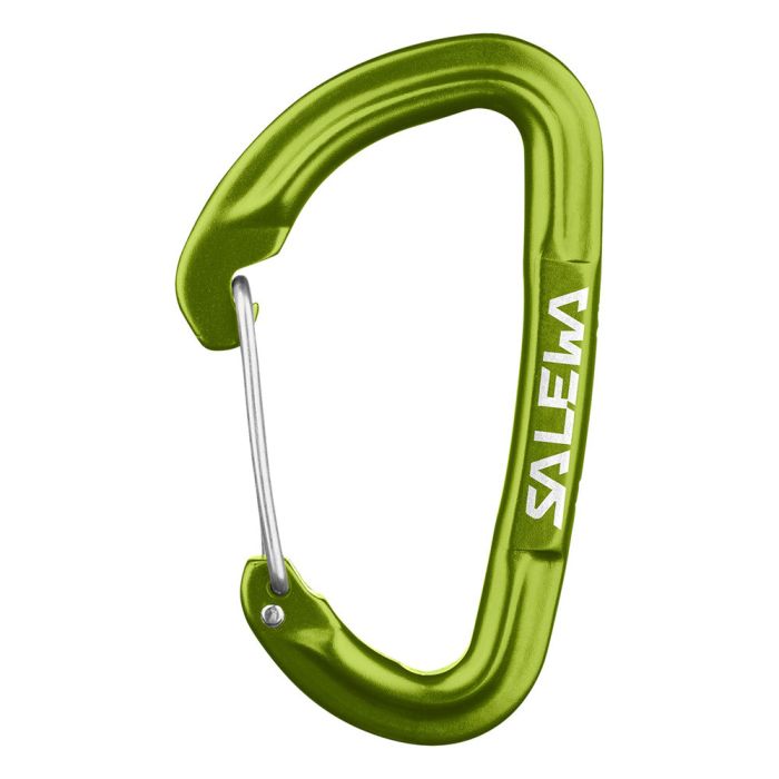 KARABINER SALEWA HOT G3 WIRE fluo green