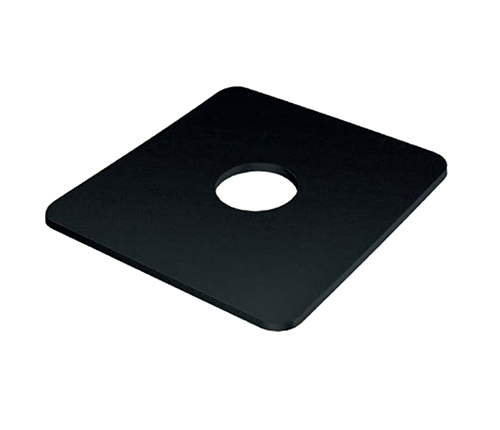 SET ROZETE 1/2" - 100 X 100MM BLACK