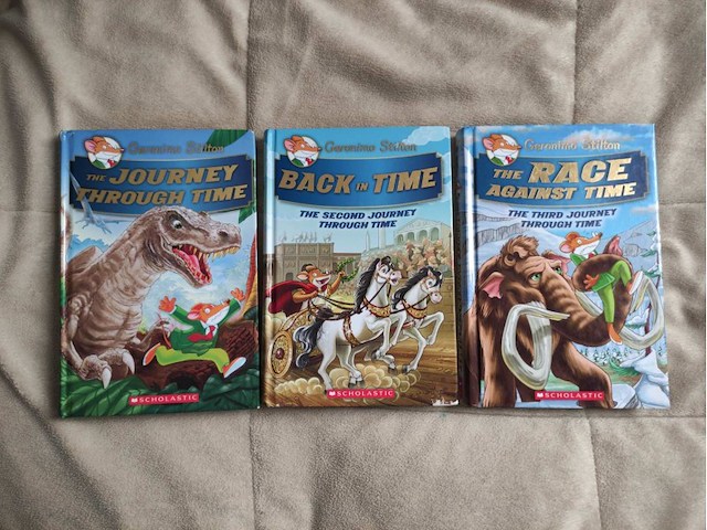 The Journey Through Time 1,2,3 ,Geronimo Stilton