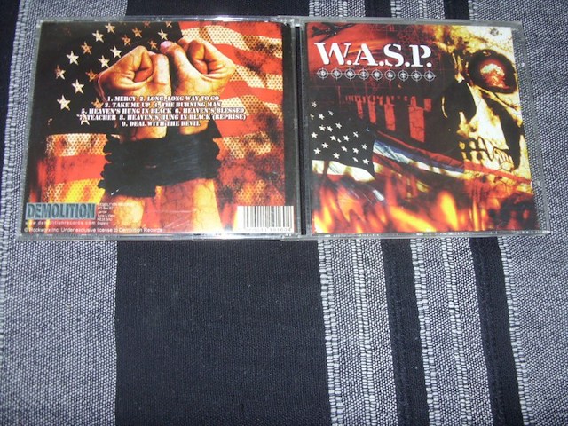 W.A.S.P. – Dominator CD Demolition Europe 2007.