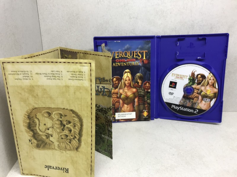 EverQuest Online Adventures + MAPA - PS2 igra