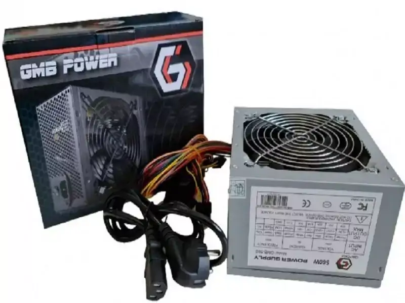 GEMBIRD GMB-560-12 SA KUTIJOM NAPAJANJE 560W 12CM FAN, 20+4PIN, 2XSATA 2XIDE 4-P. (1229) 17453