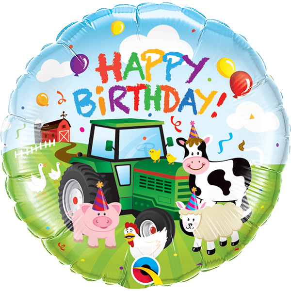 29612
18″ Foil Birthday Barnyard Animals