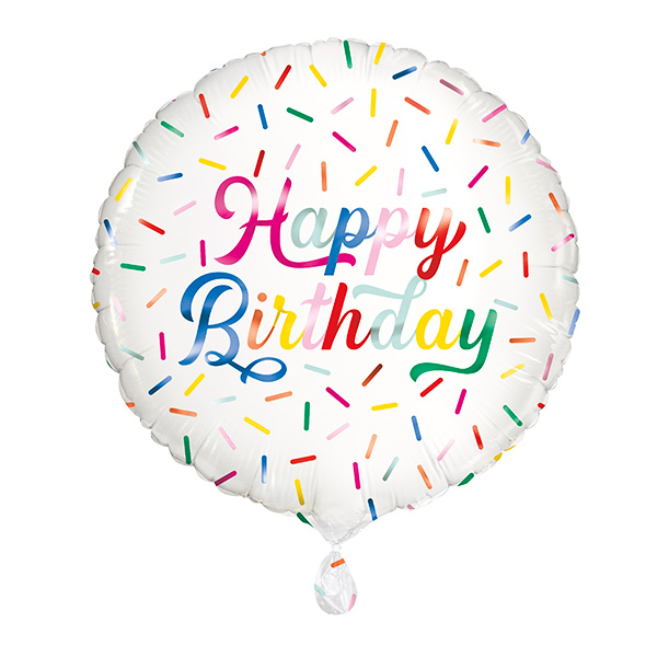 53741U
18″ Foil Sprinkle Happy Birthday