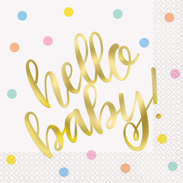 73522U
16 Napkins Hello Baby