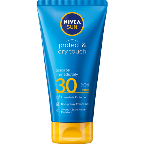 NIVEA SUN protect & dry krema-gel u tubi za zaštitu od sunca SPF 30 175 ml