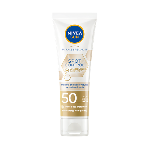 NIVEA SUN luminous spot control fluid za zaštitu kože lica od sunca SPF 50 40 ml