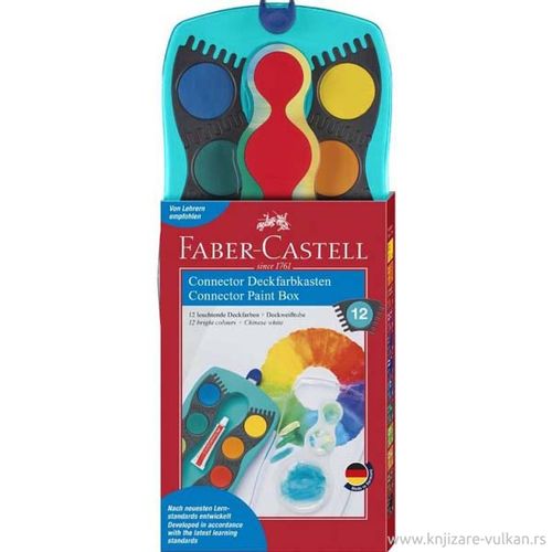 Vodene boje Faber Castell CONNECTOR 1/12 tirkiz 125003